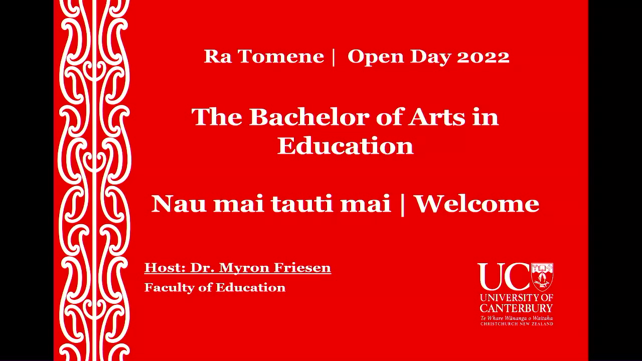 Open Day- Education In The Bachelor Of Arts
