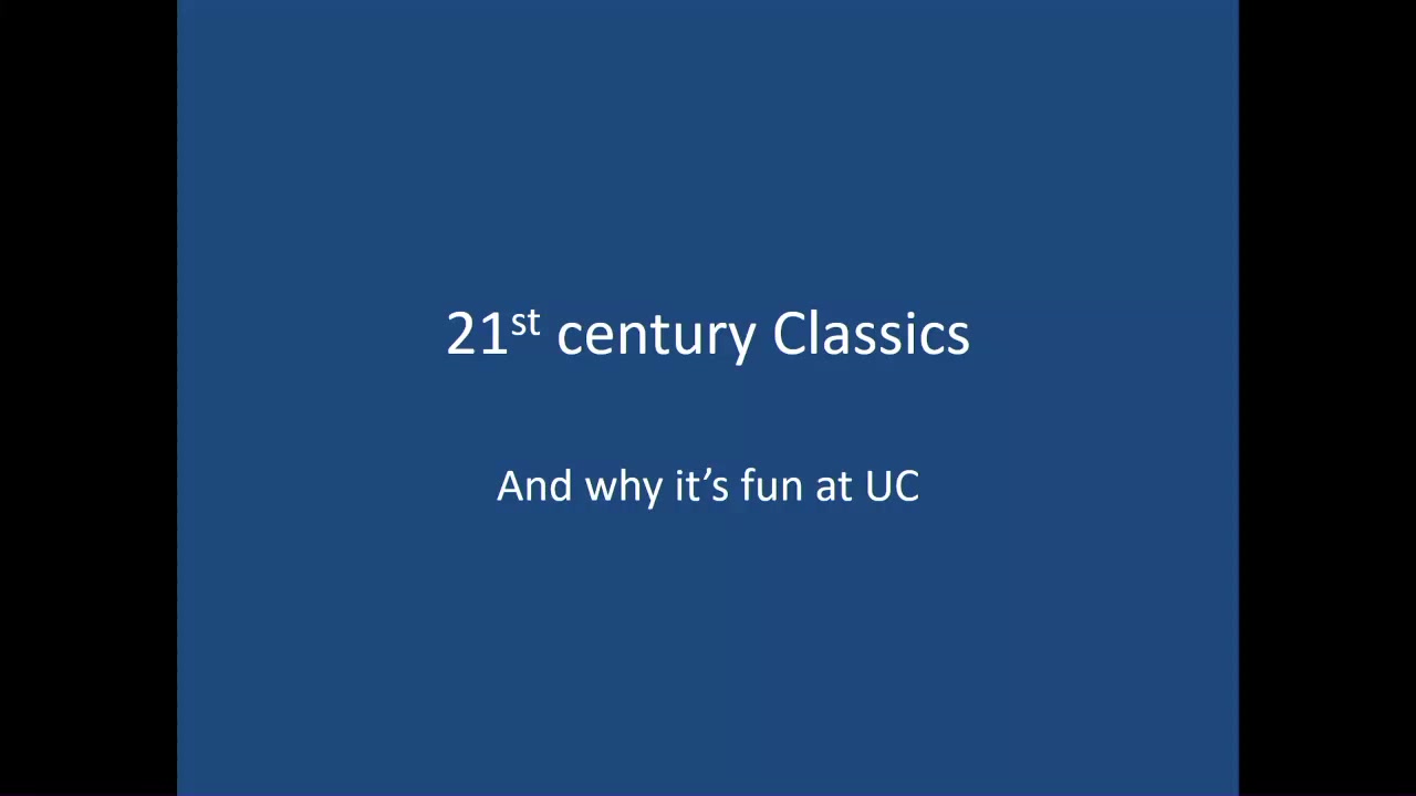 From Text Messages To Hieroglyphs : Classical Studies In The 21st Century