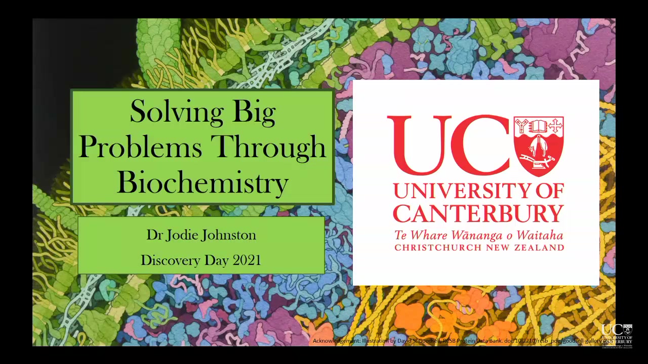 Solving Big Problems Through Biochemistry